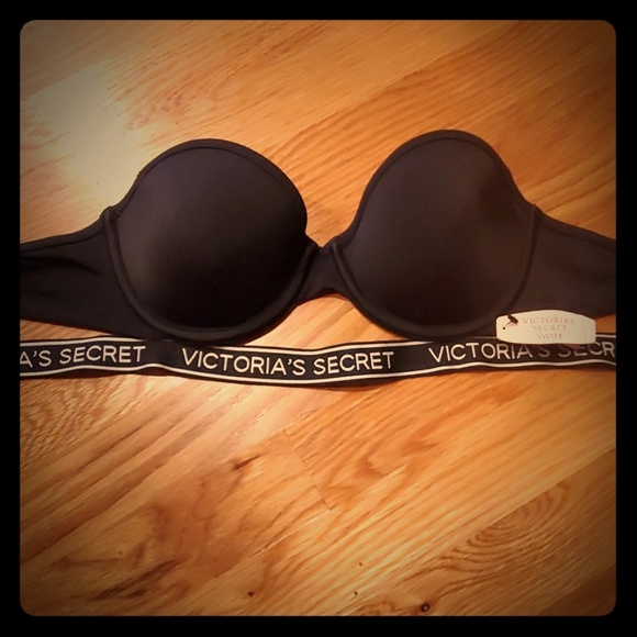 Victorias Secret Swim 34b Vs Pushup Bikini Top Nwt Poshmark